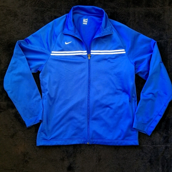 Nike | Jackets & Coats | Mens Nike Blue Track Jacket | Poshmark